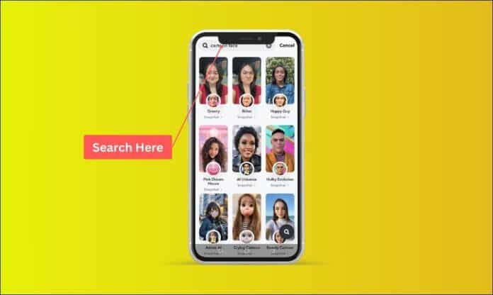 Send a Snap with the Cartoon Face Lens: Easily - HellooTech